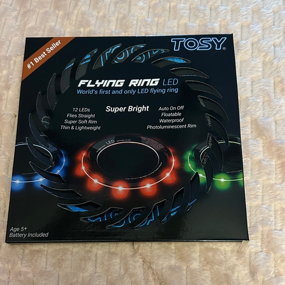 Toys | Tosy Led Flying Ring With Multicolor Lights | Poshmark